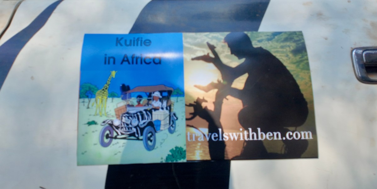 Kuifie in Africa, – Travels with Ben