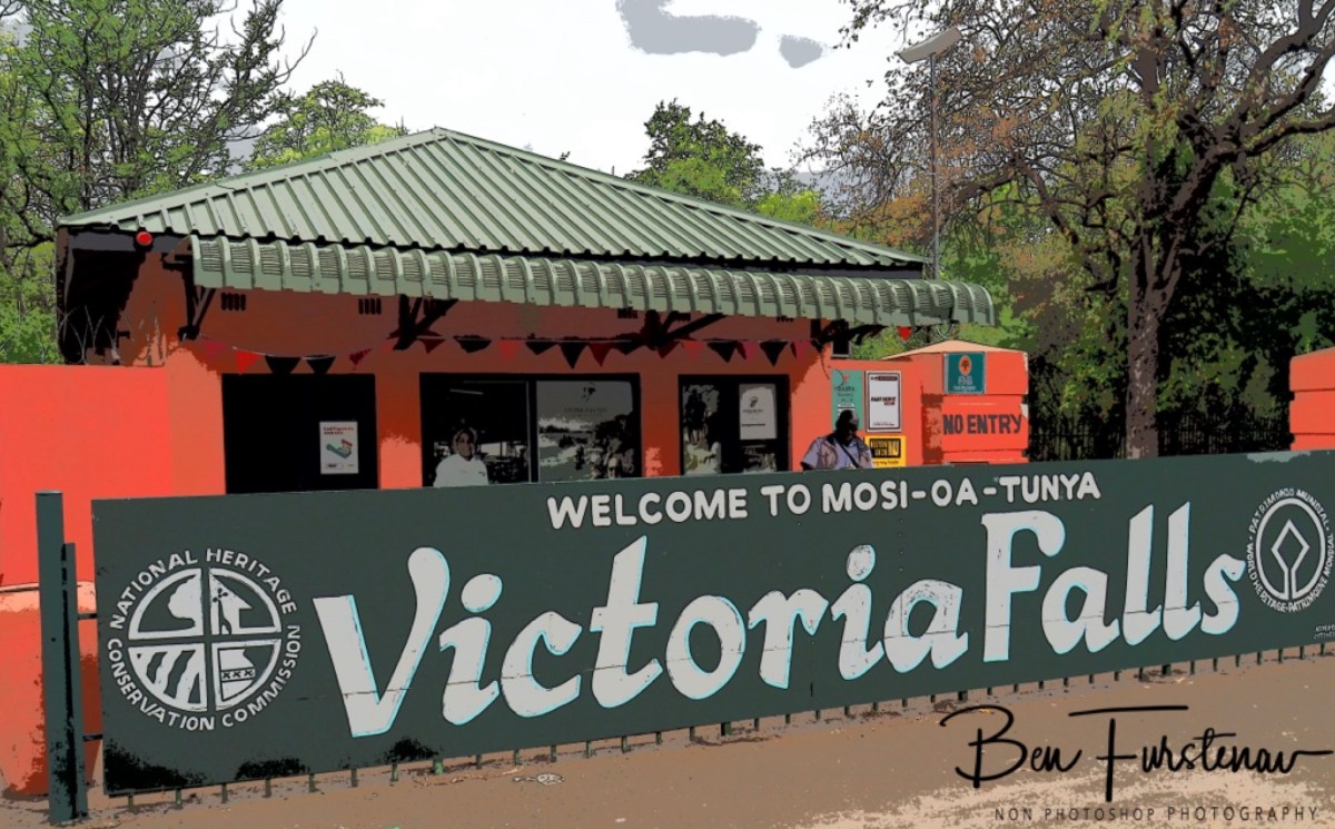 Kuifie in Africa; Victory or not? Vitoria Falls, Livingstone, Zambia ...
